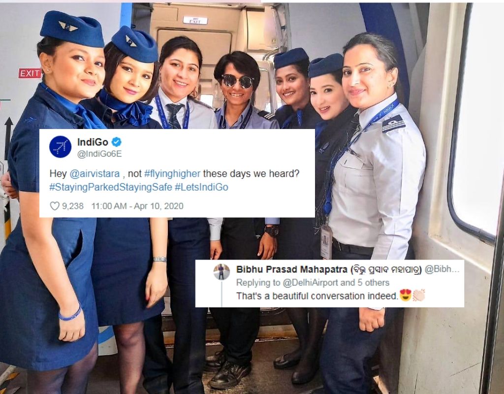 Hilarious Twitter Banter By All Airlines Which Was Started by IndiGo